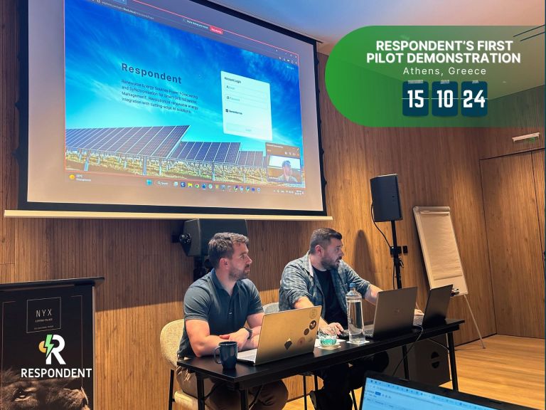 RESPONDENT’s First Pilot Demonstration Showcases Renewable Energy ...